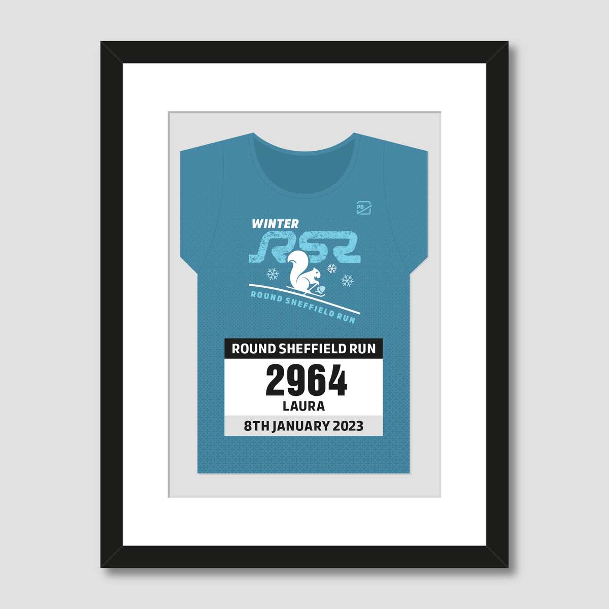 Winter RSR 2023 | Personalised Race Memento – Personal Best Vests